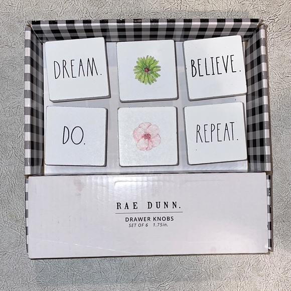 Rae Dunn | Accents | Rae Dunn Distressed Drawer Knobs Pulls Handles New ...